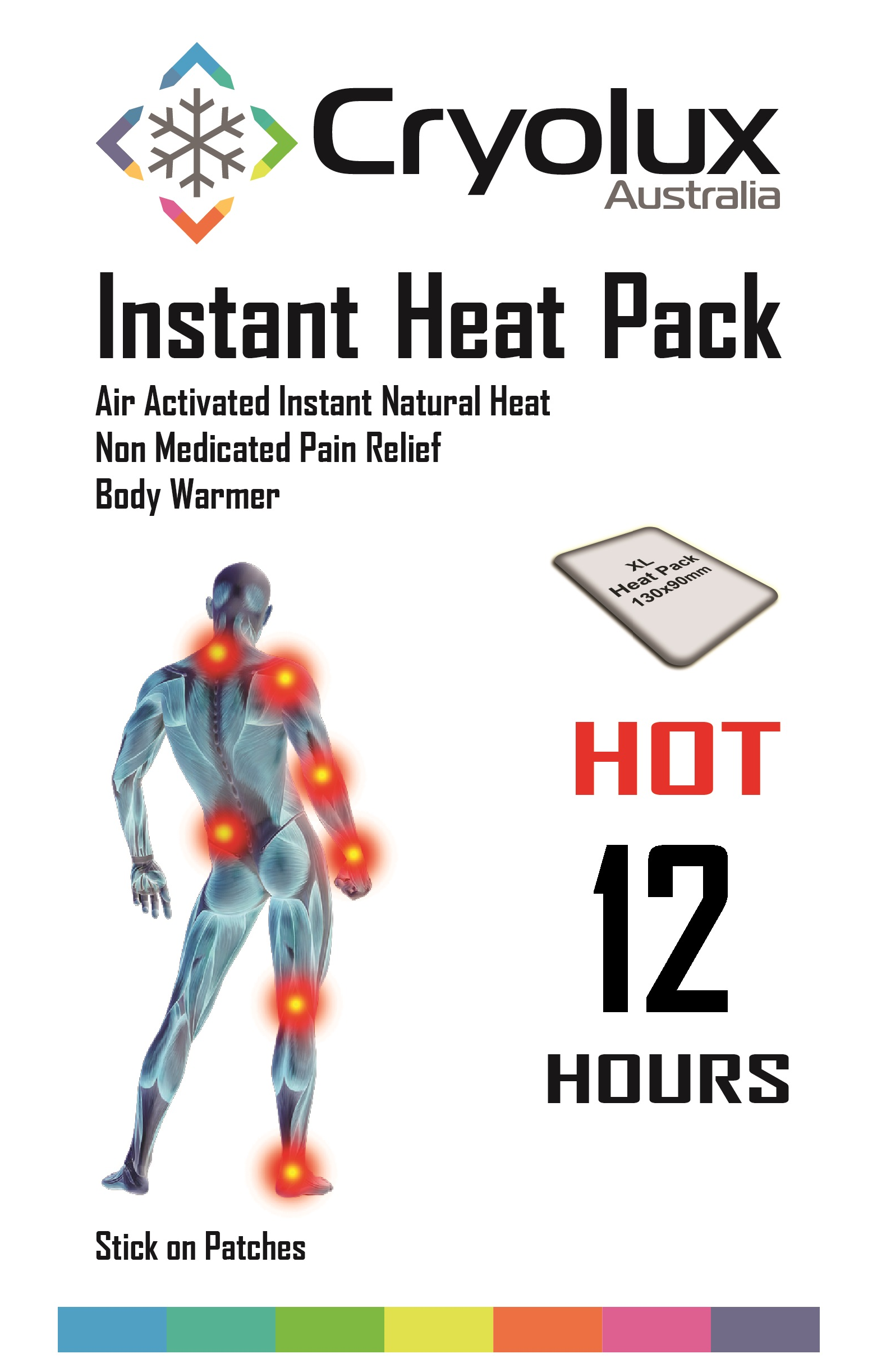 Instant Thermal heat Pack Click Heat Air Activated Hot Pack